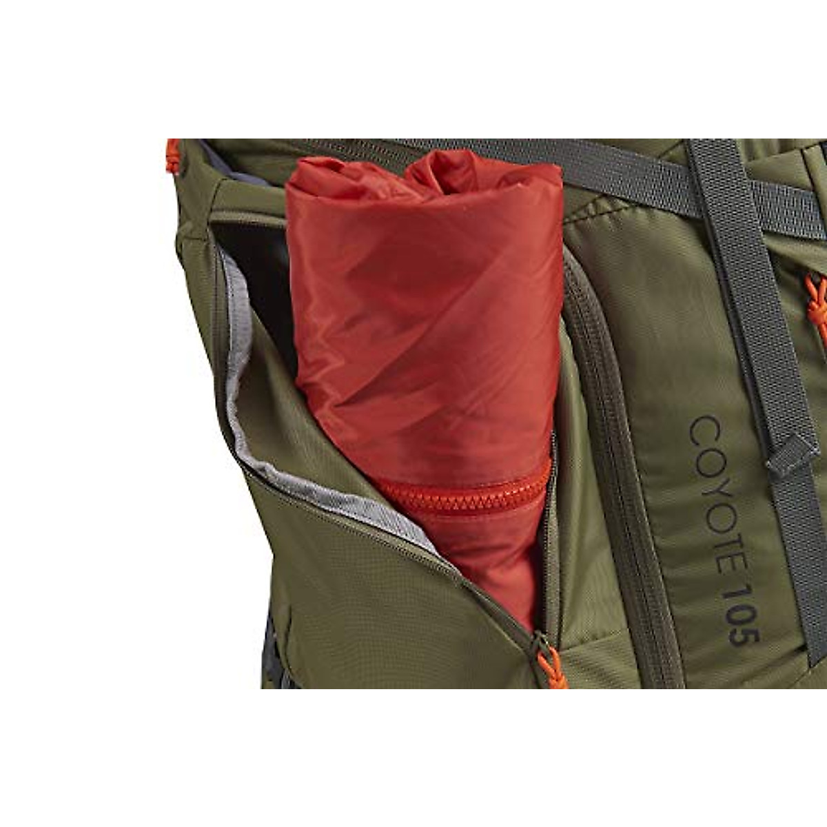 Kelty Coyote 60-105 Liter Internal Frame Backpack - Hiking, Backpacking, Travel, Hydration Compatible, Fully Adjustable (105L / Lyons Blue)