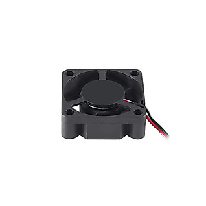 Dorhea 30x30x10mm 12V Fan DC Brushless Cooling Fan 3010 DC 12V Compatible with 3D Printer Extruder Hotend V6 V5 CPU 2Pin (4 PCS)