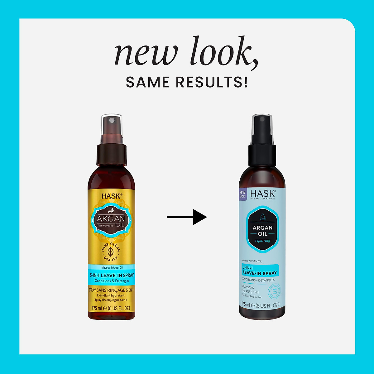 HASK Argan Oil Collection: 2 5-in-1 Leave In Conditioners and 1 Shampoo and Conditioner Set
