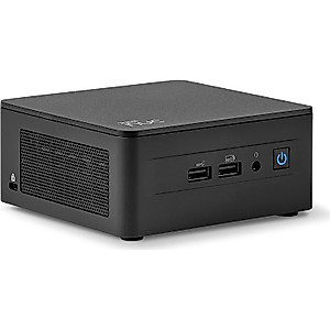 Intel NUC 11 Essential Kit NUC11ATKC4 Barebone System 0.56L Sized Mini PC Desktop, Quad-Core Celeron N5105, No RAM, No Storage, 802.11AC WiFi, Bluetooth, DisplayPort, No OS, 64GB Flash Drive
