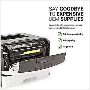 Print.Save.Repeat. Lexmark 55B1000 Remanufactured Toner Cartridge for MS331, MS431, MX331, MX431 Laser Printer [3,000 Pages]