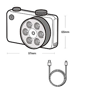 LKYBOA Pocket Camera Men's and Women's Birthday Entry-Level Portable Mini Gift New Year Set Baby HD (Color : A)