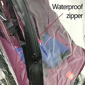 SeedFuture Stroller Rain Cover for GB Pockit, Stroller Accessories for GB Pockit 3S 2S 3C Plus, Windproof and Waterproof Pushchair Pram Raincoat