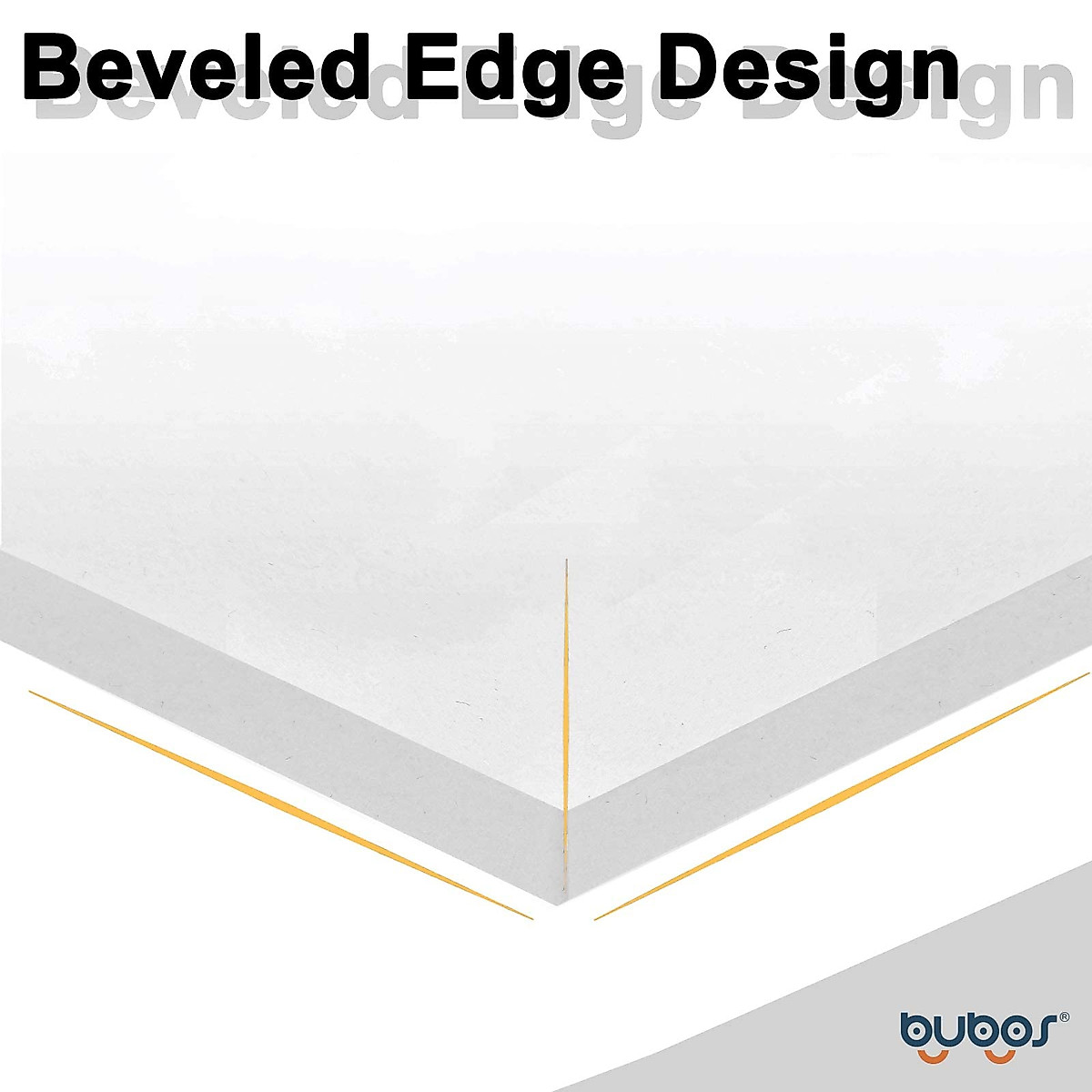 BUBOS 12 Pack Hexagon Acoustic Panels Soundproof Wall Panels,14 X 13 X 0.4Inches Sound Absorbing Panels Acoustical Wall Panels, Acoustic Treatment for Recording Studio, Office, Home,White