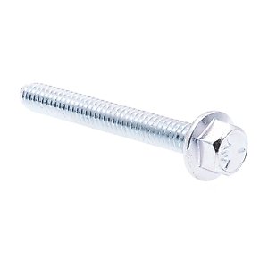 Prime-Line 9090741 Serrated Flange Bolts, 1/4 In.-20 X 2 In., Zinc Plated Case Hardened (25 Pack)