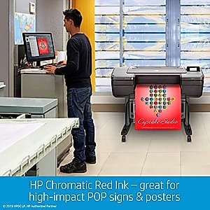 HP DesignJet Z6 Large Format Postscript Graphics Printer - 24", with Advanced Security Features (T8W15A)