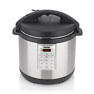 Zavor Select 6 Quart Electric Pressure Cooker and Rice Cooker with Non-stick Inner Cooking Pot and Brushed Stainless Steel Finish (ZSESE01)