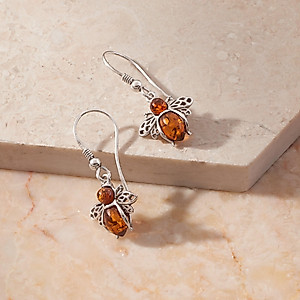 Ross-Simons Bumblebee Earrings in Sterling Silver