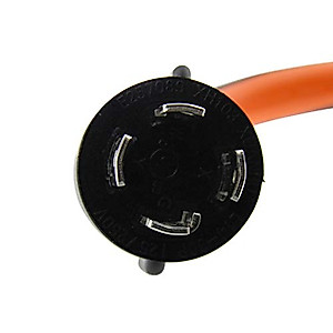 MPI Tools Nema L14-30P to 6-50R Generator Power Cord Welder Adapter 3 Wire 125/250v 18 Inches Long