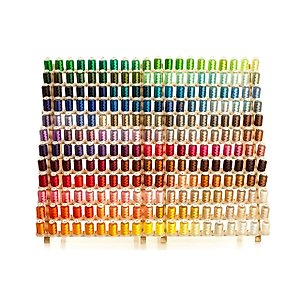 Mega Kit 260 Spools Polyester Embroidery Machine Thread