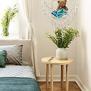 Rousytn Stuffed Animal Hammock Plush Toy Hammock Stuff Animals Organizer Storage Large Corner Plush Toys Net Holder Toy Hammock for Bedroom, Nursery