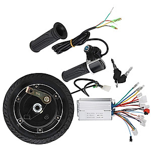 Scooter Brushless Hub Motor, Sturdy and Durable Durable Brushless Hub Motor, LCD Throttle Practical for Electric Scooter DIY Electric Scooter