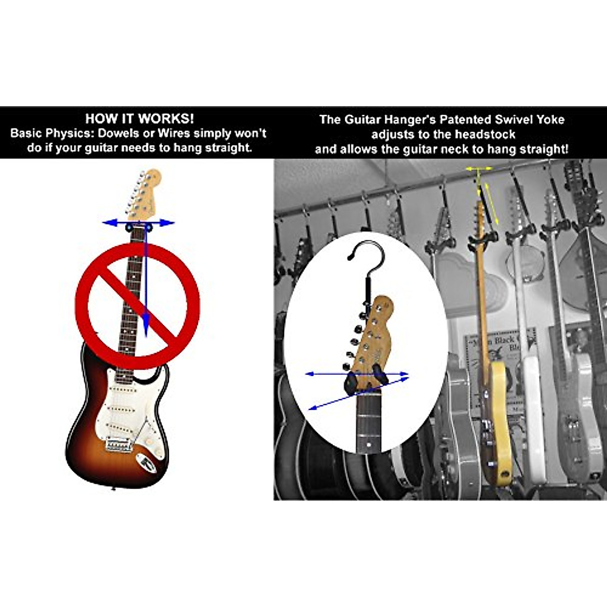 The Guitar Hanger -1001, Original Closet