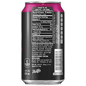 Pepsi Zero, Wild Cherry, 12 fl oz. can, 3 (12 Pack)