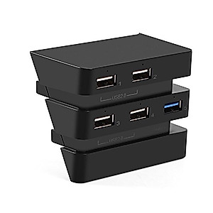 Portable USB Hub 2.0 & 3.0 Hub Controller Adapter for PS4 Pro Console