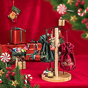 Yanbgaga Banana Holder Wood,Modern Banana Hanger Tree Stand with Bamboo tray for Kitchen&Living room&bathroom Countertop,Iron Banana Hook Stand for Storage Fruit、Earphone、Keys、Trinkets、etc.