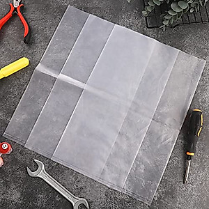 30 Pieces Sprayer Cup Liners, Paint Sprayer Bags, Transparent Spray Gun Cup Canister Liners for Hvlp Paint Sprayer Accessories (7.9 X 11.8 Inch)