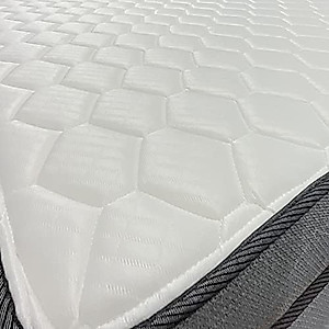 Continental Sleep 7-InchMedium FirmTight top High Density Poly Foam Rolled Mattress for RV, Cot, Folding Bed & Daybed, Good for The BackTwin (FM700-3/3)