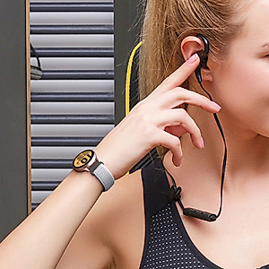 [21 pack] Elastic Band + Silicone Sport Band, Galaxy Watch 6 5 4 Band 40mm 44mm for Women Men, 6 Pack Soft Elastic Band & 15 Pack Soft Durable Silicone Replacement Strap for Samsung Watch 6 5 4 Bands