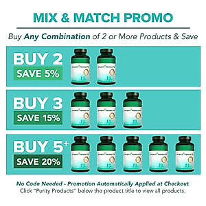 Purity Products EverStrong - Muscle Matrix Blend - Creatine Monohydrate - Boron (FruiteX-B PhytoBoron) - CoffeeBerry Extract - Boosted with 1000 IU Vitamin D - 120 Tablets from