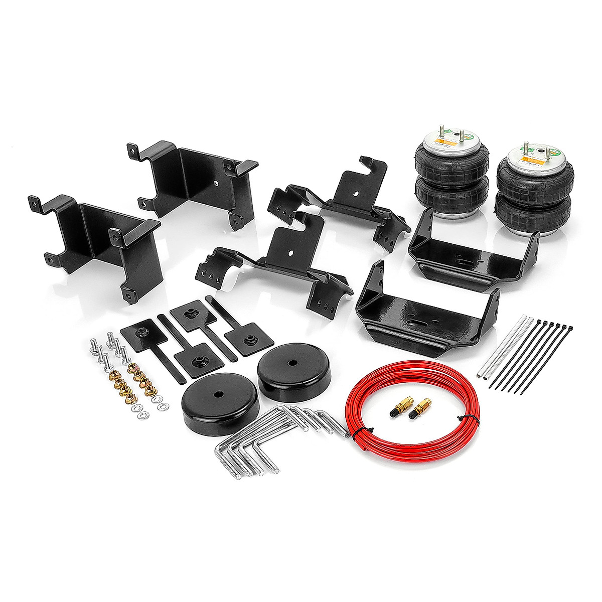 TORQUE Airbag Air Bag Suspension Kit for 2009-2014 Ford F150 2WD 4WD F-150 Rear Helper Bag Spring Towing 5000 lbs (Replaces Firestone Ride Rite 2525) (TR2525) 5,000 LBS