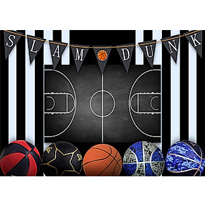 Basketball Bakcdrop for Theme Party Spulies Banners Sports Photography Background