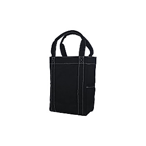 Tag&Crew Women's Urban Tote Easy to Carry Shoulder Handbag with Multiple Pockets - Black