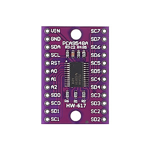 Diitao 9PCS TCA9548A I2C IIC 8 Channe Multiplexer Breakout Board TCA9548A Expansion Board for Arduino