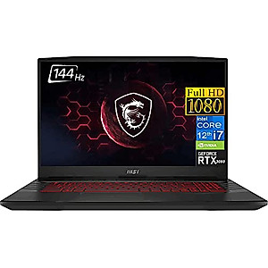 MSI Katana Gaming Laptop 2023 Newest, 15.6" FHD Display, 12th Gen Intel Core i7-12700H Processor, 64GB RAM, 1TB SSD, NVIDIA GeForce RTX 3060 Graphics, Webcam, Windows 11 Home, Bundle with JAWFOAL