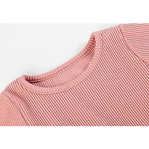 BTGIXSF Baby Girls Tutu Dress Toddler Long Sleeve Tulle Dress Princess Infant Party Dresses 698 Pink 110