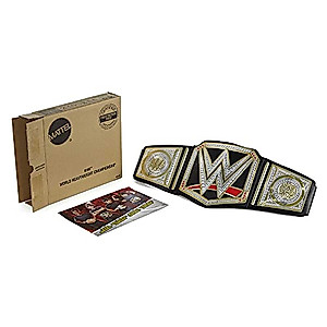 WWE Championship Role Play Title Belt with Adjustable Strap for Kids [Amazon Exclusive]