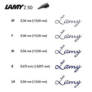 Lamy Vista Fountain Pen - Transparent/Medium Nib (F/P 12 M)