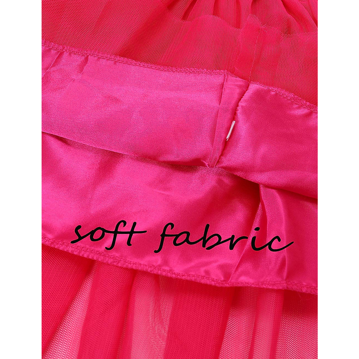 Cilucu Baby Girl Sequin Dress Ruffle Tutu Flower Girls Dress for Wedding Bridesmaid Princess Dress Kids Birthday Party Dress Easter Valentine's Day Gown Rainbow Hot Pink Size 2-3T