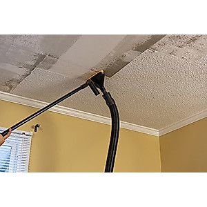 POP EEZE Popeeze Popcorn Ceiling Scraper Tool - Shop Vacuum Attachment for Removal and Repair of Acoustic Ceiling Texture Without Bag or Mess
