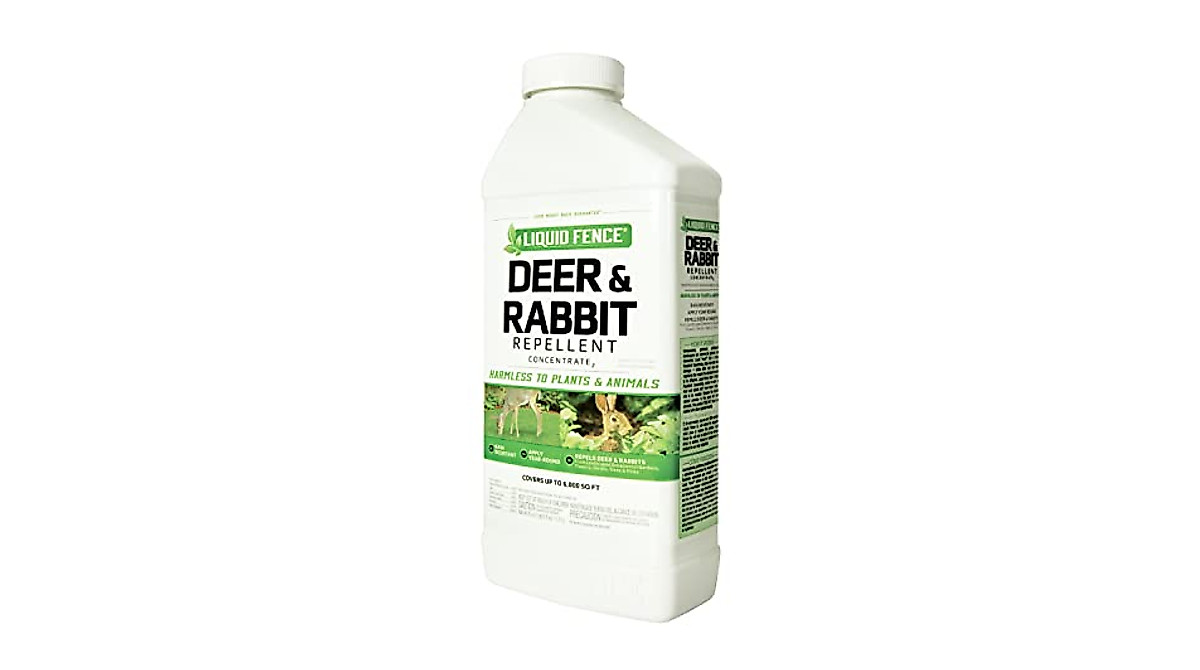 Liquid Fence Deer & Rabbit Repellent Concentrate - Long-Lasting Garden ...