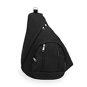 Everest Sling Bag, Black, One Size