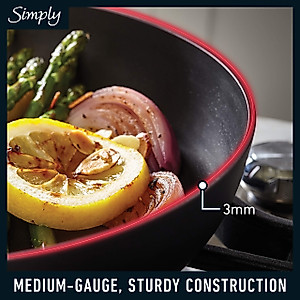 Calphalon 10-Piece Pots and Pans Set, Nonstick Kitchen Cookware with Stay-Cool Stainless Steel Handles, Black