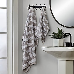 SKL Home by Saturday Knight Ltd. Dog 2 Pc Hand Towel, Gray