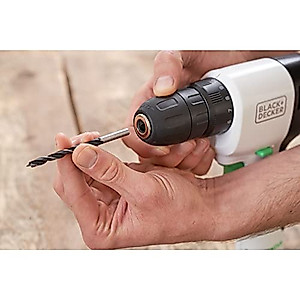 BLACK+DECKER reviva 12V Cordless Drill, 230 lb Torque, Made from Recyled Material (REVCDD12C)