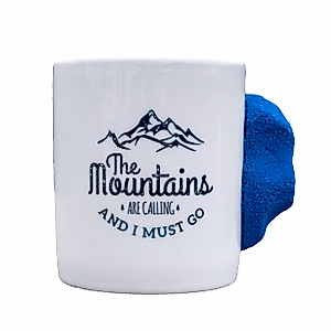 Rock Climbing Mug - The Mountains are Calling
