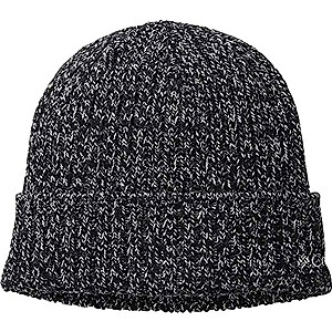 Columbia Men's Watch Cap, Black and White Marled, One Size