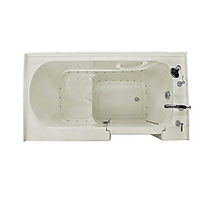 Meditub MT3260RWS 32 by 60 by 40-Inch Walk In Soaker Bathtub Spa Right Side Door, White