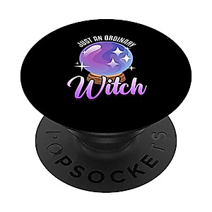 Just An Ordinary Witch Glass Device Crystal Ball PopSockets Swappable PopGrip