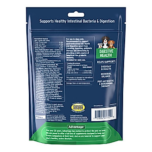 Pet Protect from The Makers of Advantage Vet-Formulated Dog Digestive Health Supplement | 60 Chews