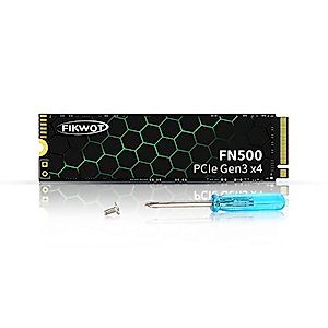 Fikwot FN500 1TB NVMe SSD 3D NAND 1.3 PCIe Gen3 x 4 M.2 2280 Internal Solid State Drive (Read/Write Speed up to 2,150/1,850 MB/s)