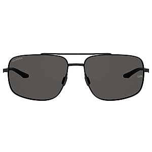 UA Impulse Sunglasses, Matte Black Frame w/ Polarized Gray Lenses (1369267-883)