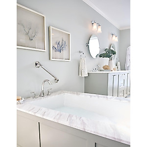 Moen Eva Chrome Two-Handle Deck Mount Roman Tub Faucet Trim Kit, Valve Required, T943