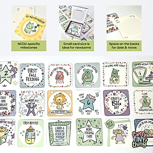 NICU Photo Cards from Every Tiny Thing - Celebrate The Special Milestone Moments in The Neonatal Intensive Care Unit
