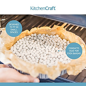 KitchenCraft Tub of Ceramic Baking Beans, 500g