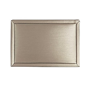 DesignSter Gold Bearer Ring Box – Premium PU Leather Double Rings Box for Wedding Engagement Gift Box